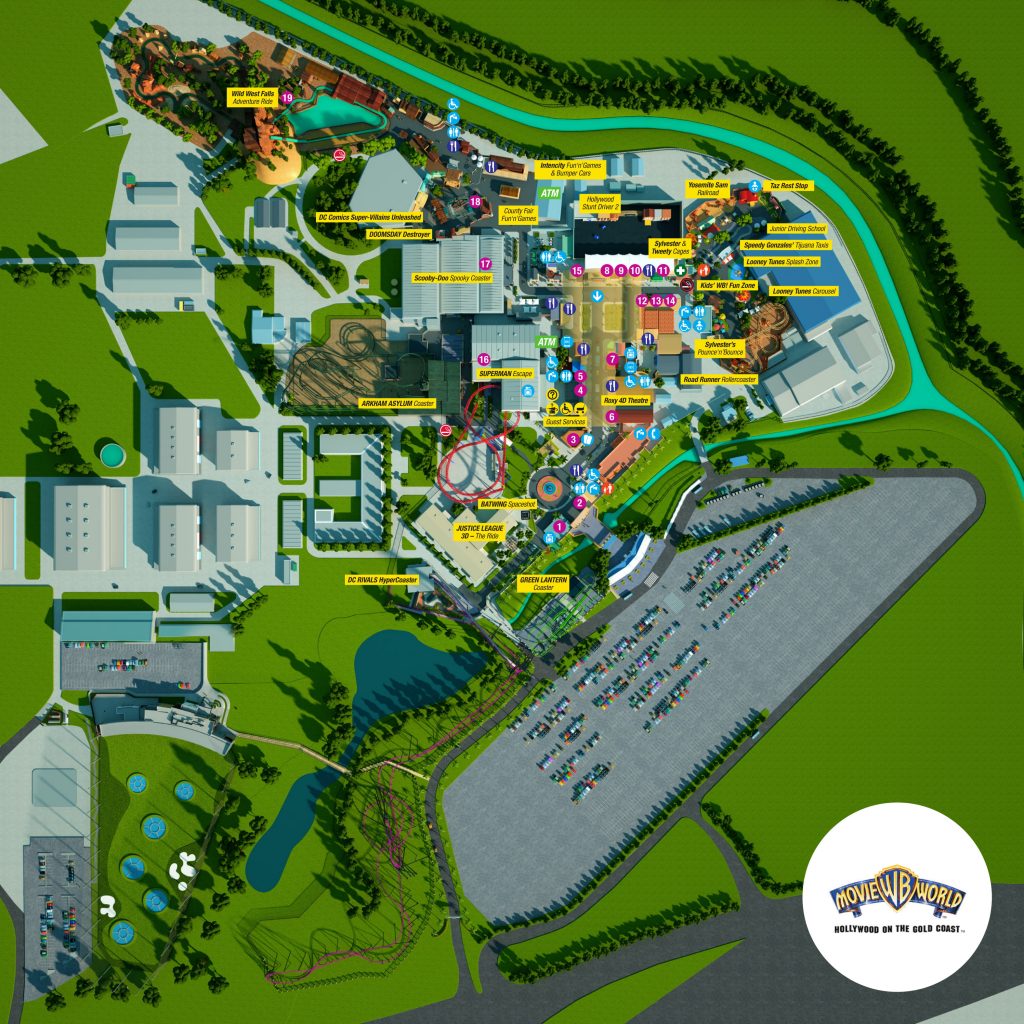 Warner Bros. Movie World - Gold Coast Info