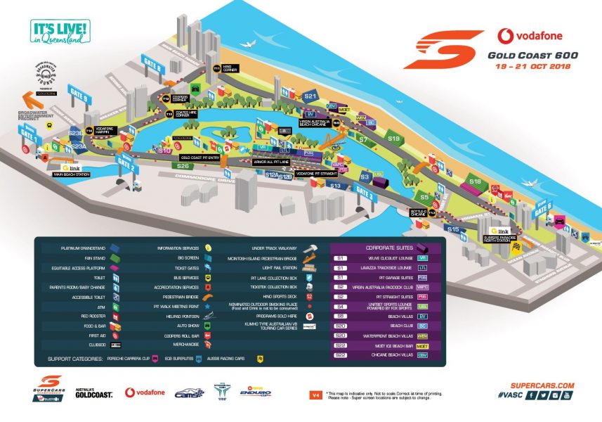 Gold Coast 500 Guide & Trackside Accommodation - Gold Coast